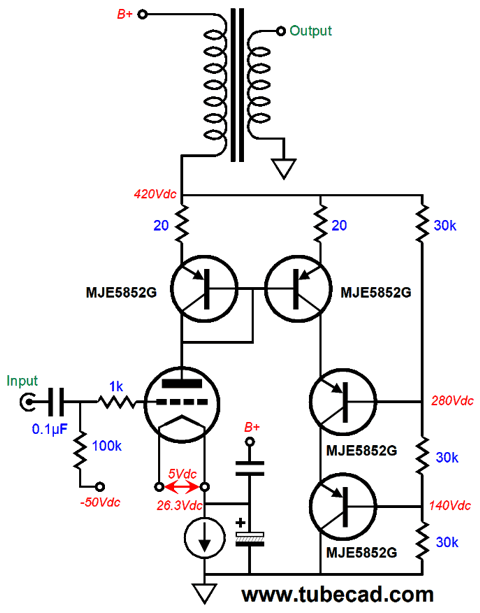 Split Williamson Amplifier & Class-G